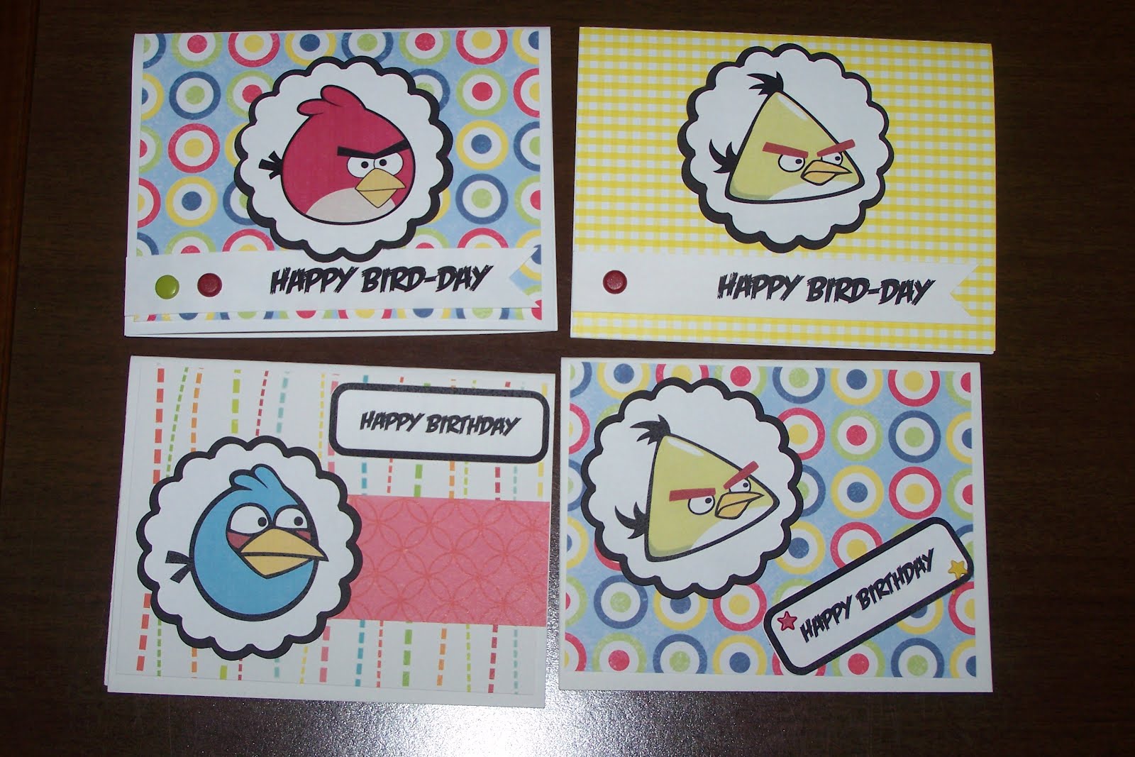 A place to BE HAPPY!...: Angry Birds Cards