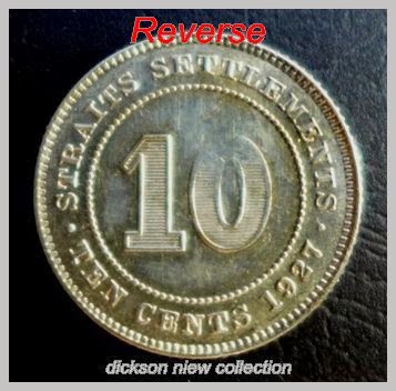 1927 KG V 10 CENTS STRIKE THROUGH ERRORS | Error coins