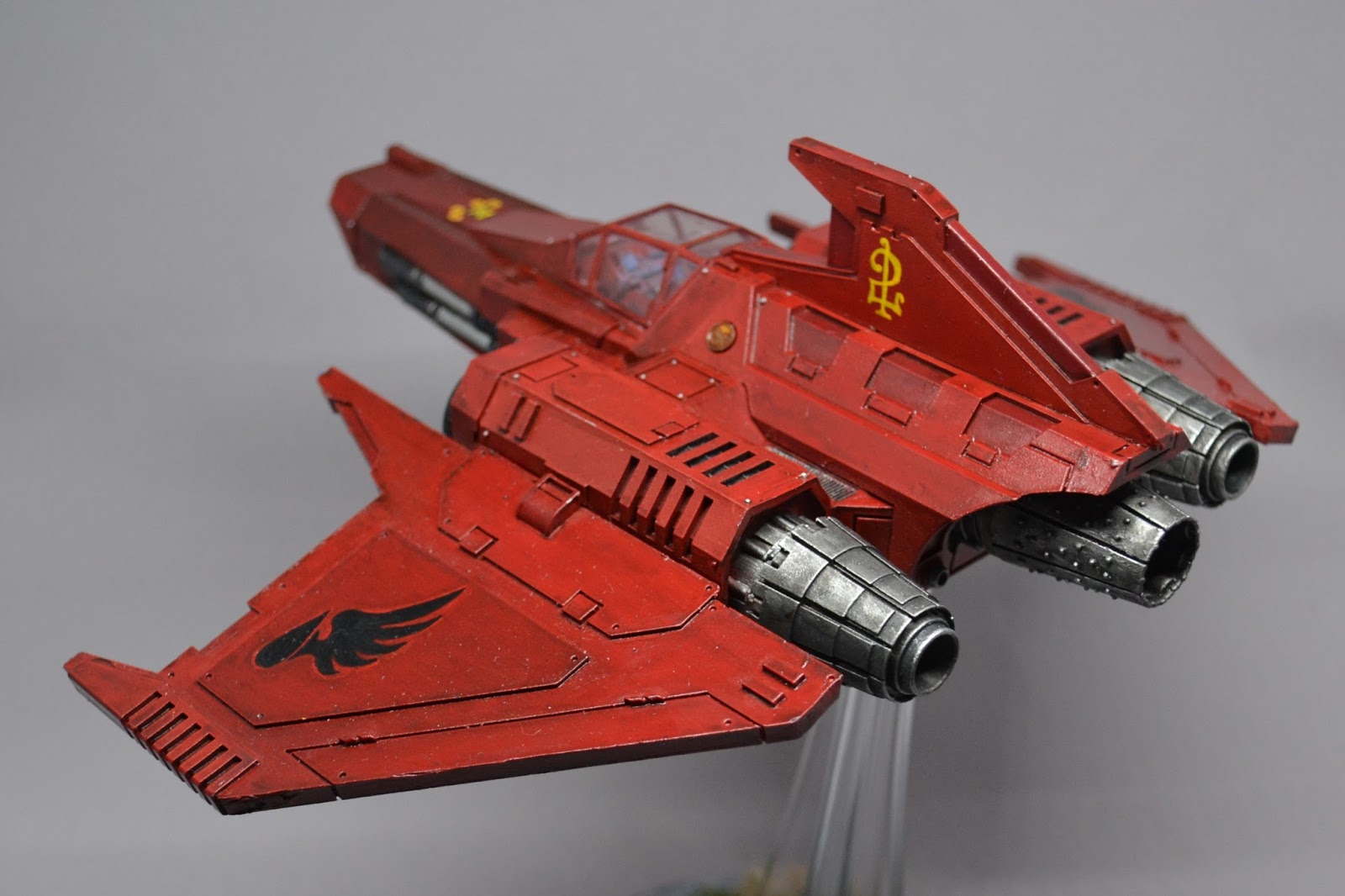 Sepulchre of Heroes: Blood Angels Xiphon Interceptor Complete!
