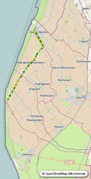 CuxRadtourer: Deichverteidigungsweg zwischen Wremen-Solthörn und Dorum ...