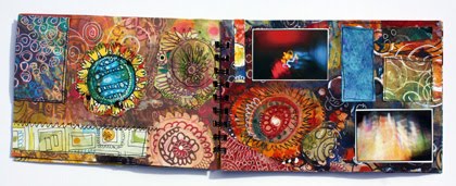 Peony and Parakeet: Using Hand Decorated Papers