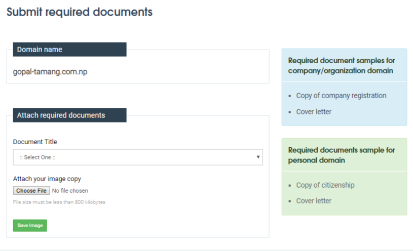 How to register your own a .np domain name? (Edited)