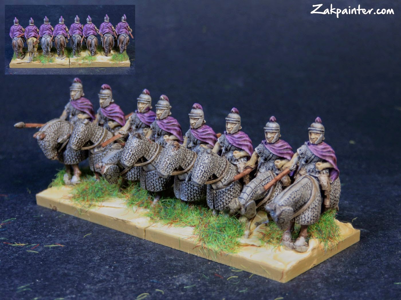 ZakGallery: Painted 15mm DBA army: II/78 LATE IMPERIAL ROMAN