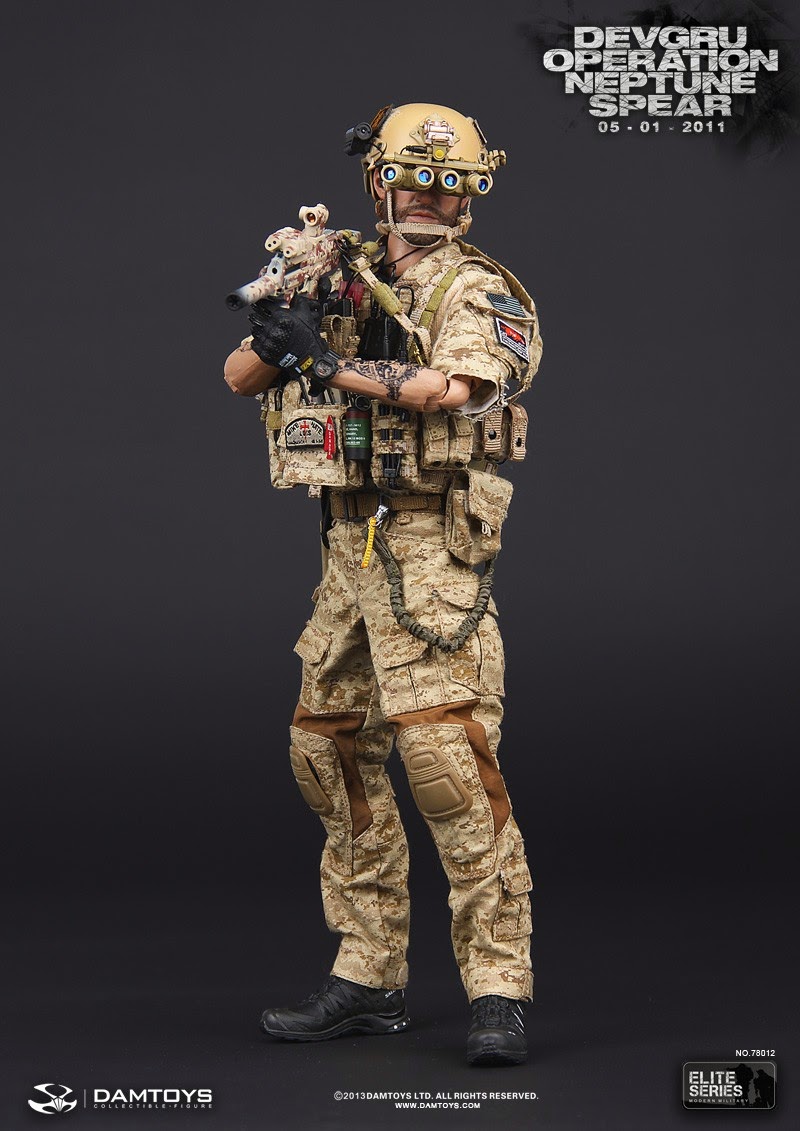 One Sixth Military Figure : DAM Toys DEVGRU Operation Neptune Spear