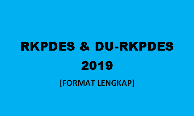 RKPDes 2019 Dan DU-RKPDes 2020 | Desa | Desa | Desa DESA MEMBANGUN ...