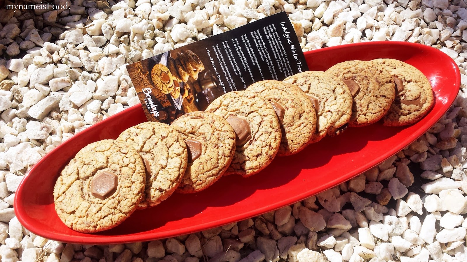 Lindt Chocolate Gourmet Cookies by Brumby's Bakery review. - my name is ...