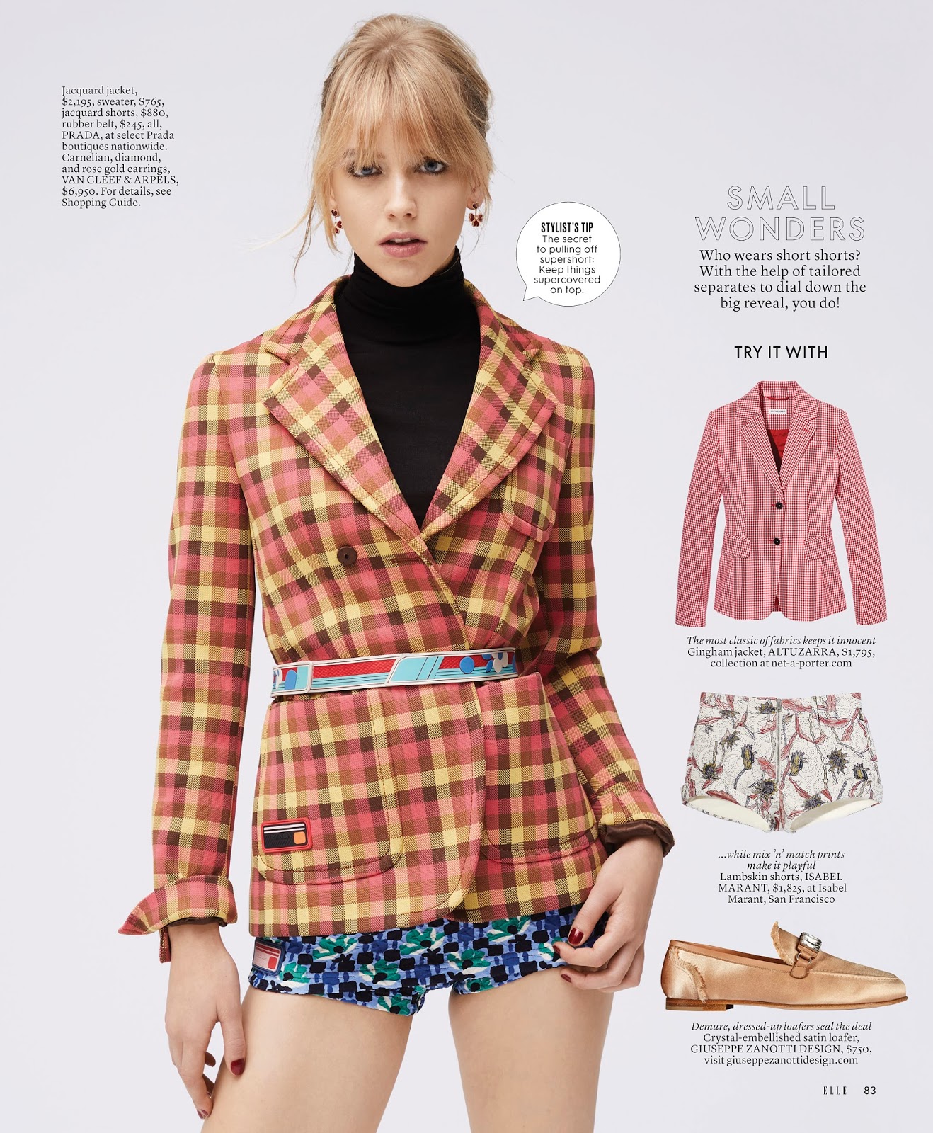 ELITE MODEL MANAGEMENT TORONTO : Emma Surmon for Elle USA!
