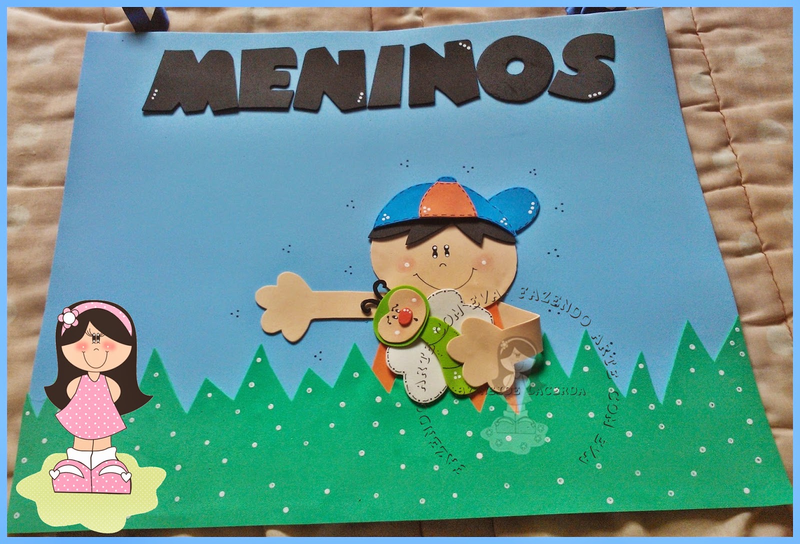 Placas de porta... Ateliê Fazendo Arte by Neide Lacerda.