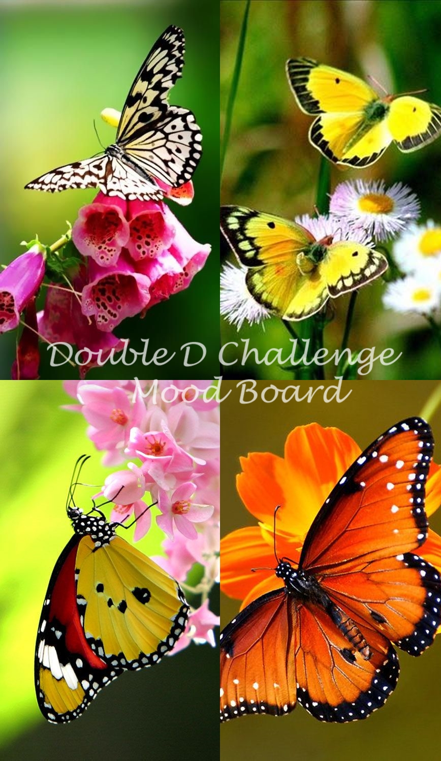 Crafting By The Beach: Double D, Butterflies