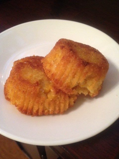 To: You ~ From: KC: Sweet Corn Cakes {made with Jiffy Cornbread Mix}