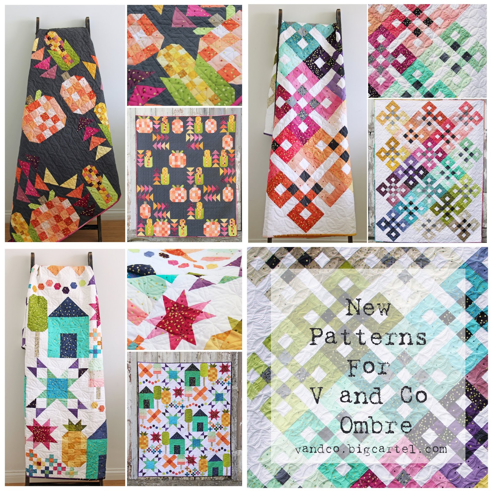 Harvest Festival Confetti Quilt Pattern by V and Co Craft Supplies ...