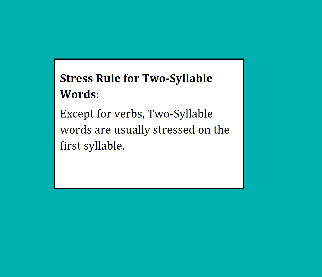 A GOOD ENGLISH PRONUNCIATION WORD STRESS PATTERNS AND SENTENCES STRESS a-good-english-pronunciation-word-stress-patterns-and-sentences-stress
