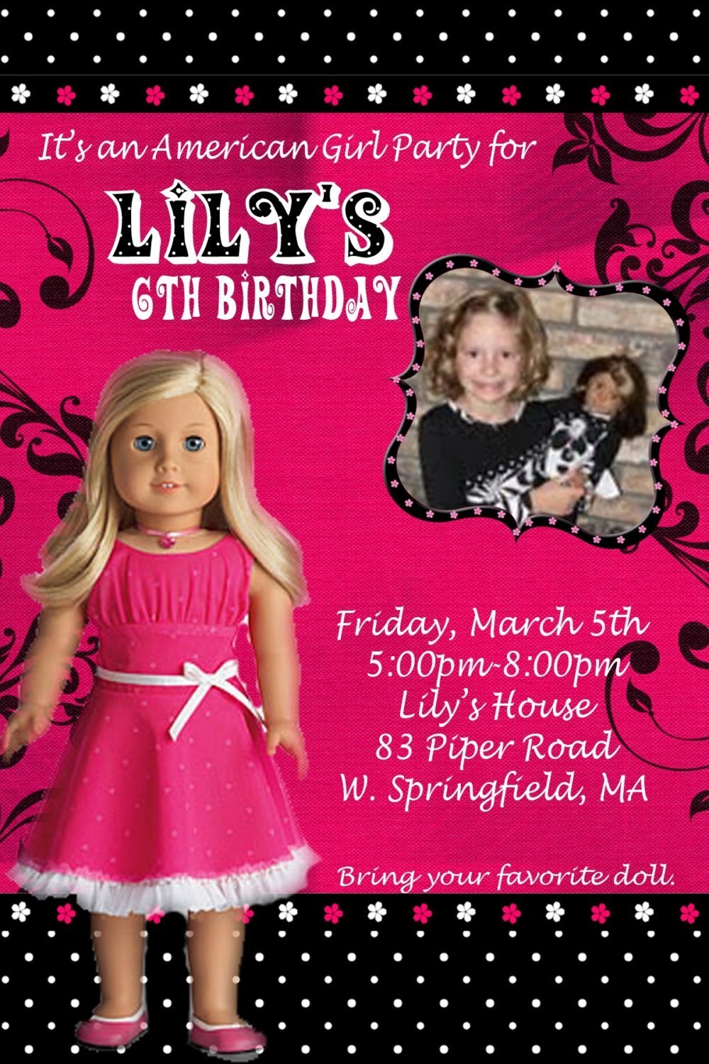 Karen Mom of Three's Craft Blog: Looking for American Girl Doll themed ...