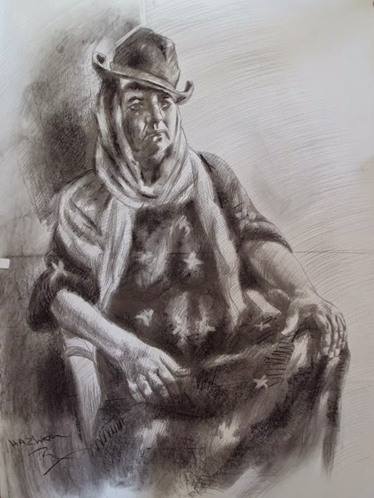 kurdistanart: Art work Drawing by Kurdish Painter ~ Hazhar Rasul born ...