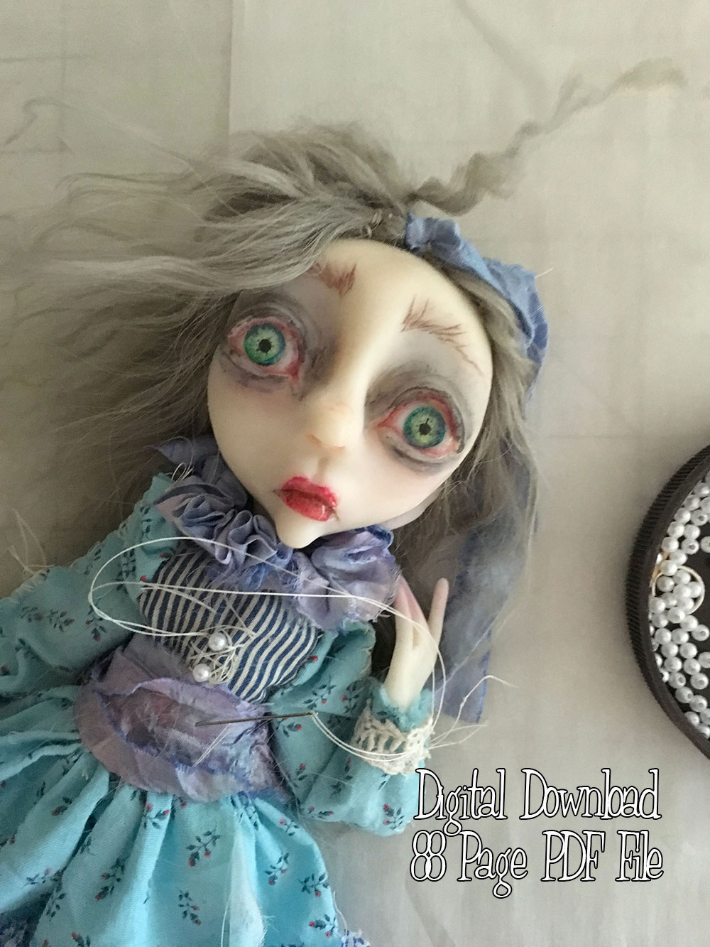 LuLus Apple Sauce: Art Doll Tutorial Pouty Pippa