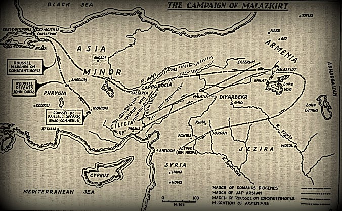 ΙΣΤΟΡΙΑ ΕΛΛΗΝΙΚΗ ΚΑΙ ΠΑΓΚΟΣΜΙΑ : Η ΜΑΧΗ ΤΟΥ ΜΑΝΤΖΙΚΕΡΤ 1071 (ΜΕΡΟΣ Β')