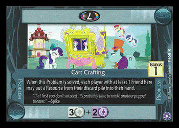 My Little Pony Cart Crafting The Crystal Games CCG Card | MLP Merch