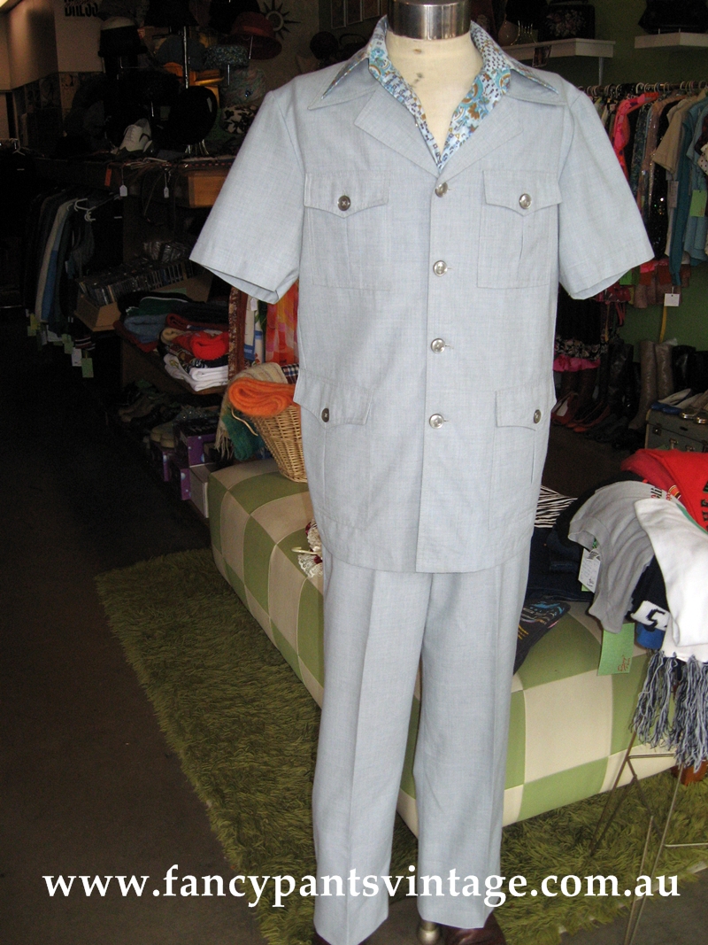 Fancy Pants Vintage of St Kilda: 70's Safari Suit