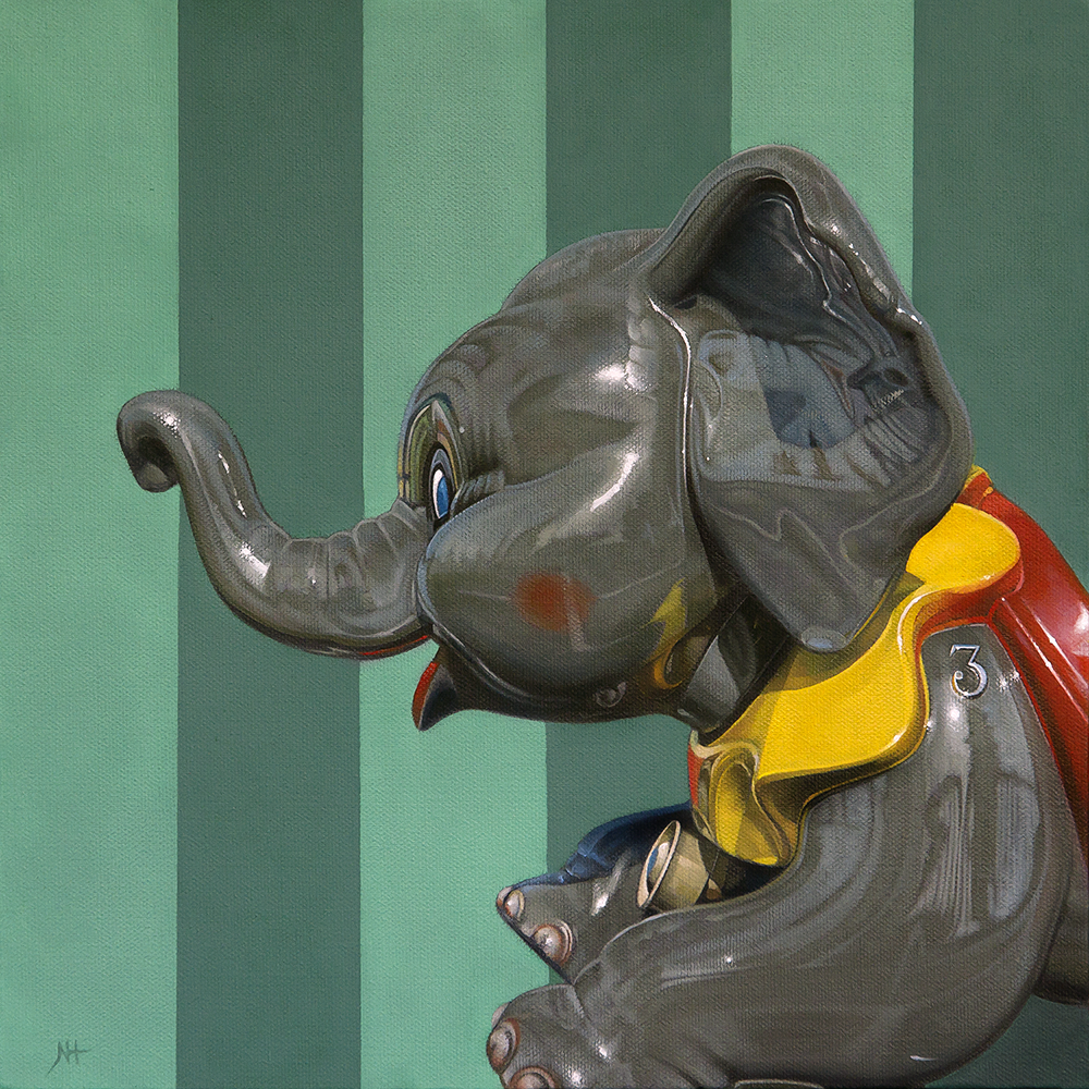 Paintings in Oil: Carnival Ride