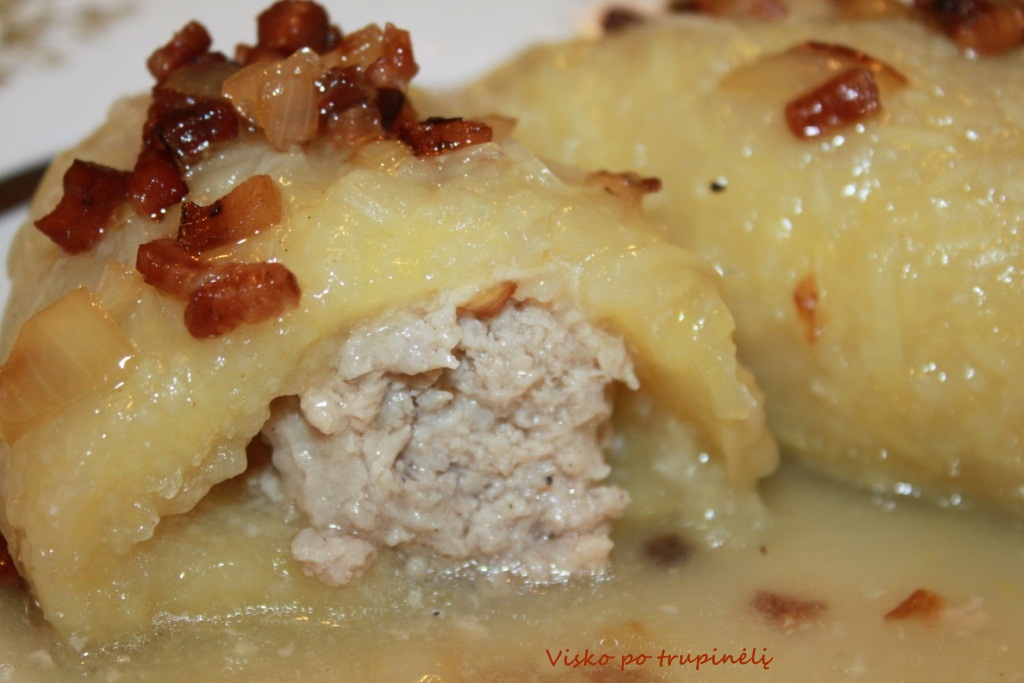 Visko po trupinėlį: Tinginių cepelinai