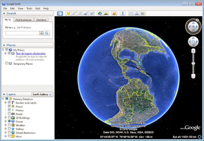 CARA POINTING POINT TO POINT MENGGUNAKAN GOOGLE EARTH ~ ILMU TKJ