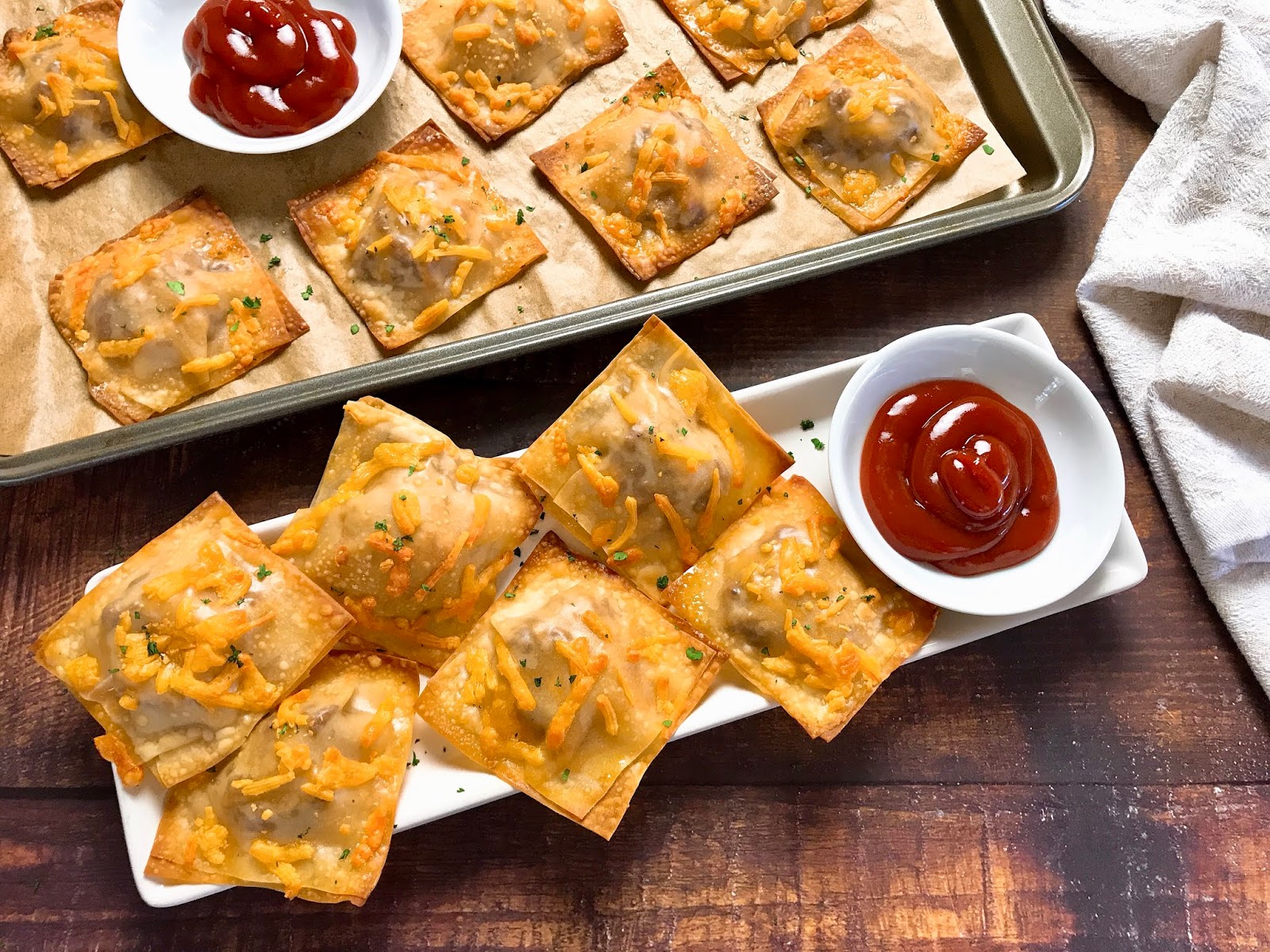 Cheeseburger Ravioli
