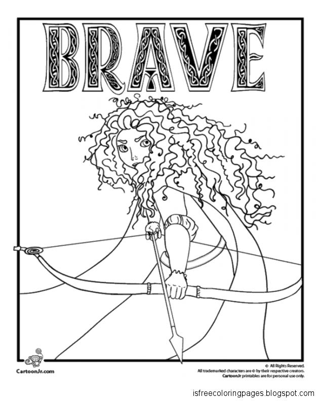 Brave Coloring Pages