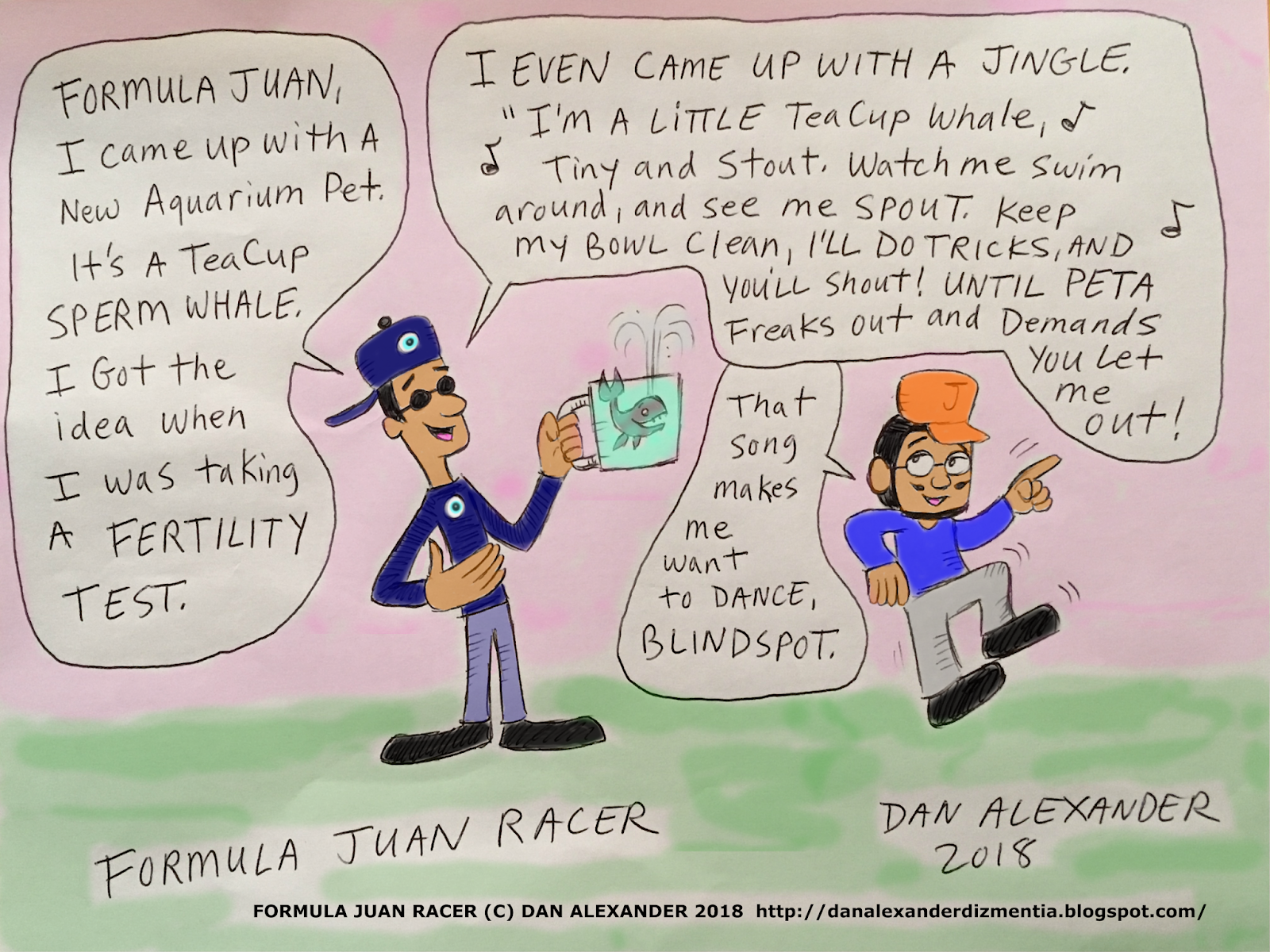 Dan Alexander Dizmentia: Formula Juan Racer