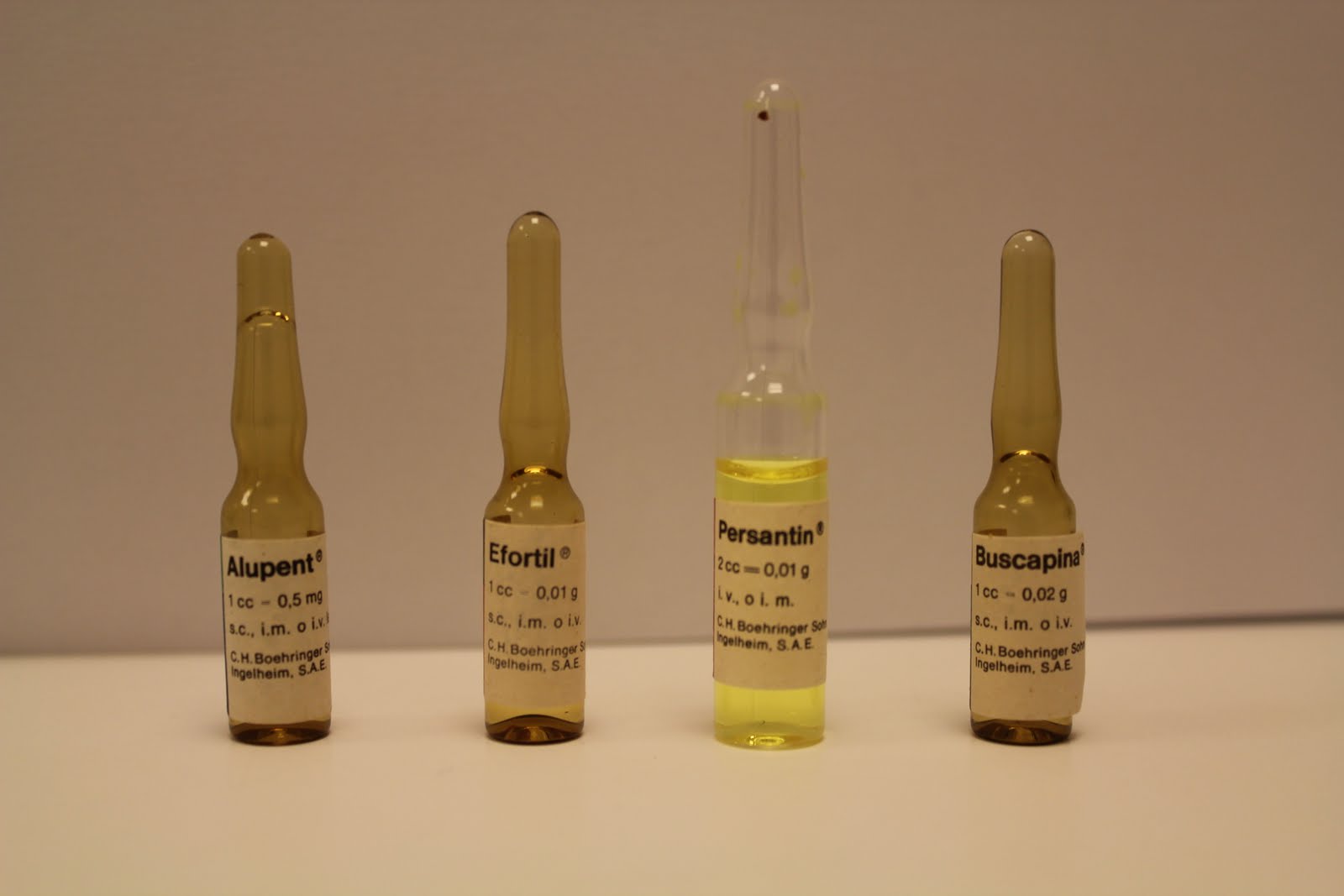 Medicina e Inyectables: Farmacos