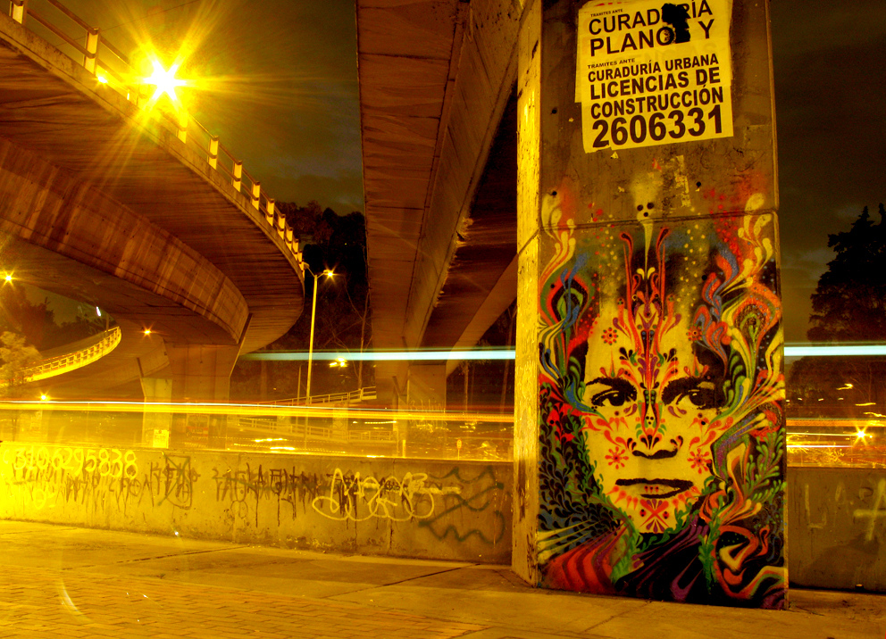 Stinkfish New Mural In Bogotá, Colombia – StreetArtNews