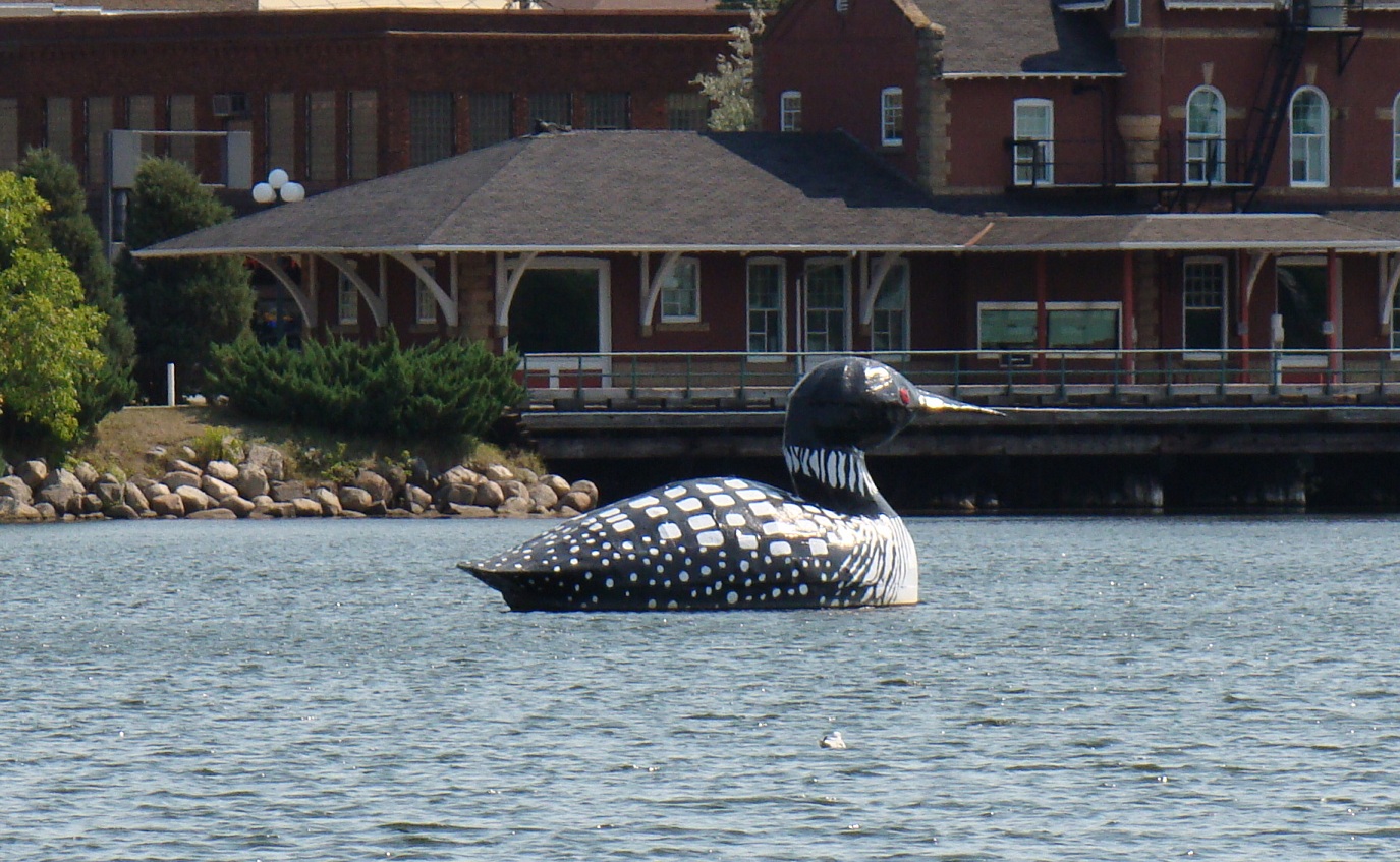 International Falls and strange decor