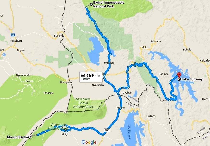 the viewing deck: 4 Days Solo Trip in Uganda - Rwanda (East Africa)