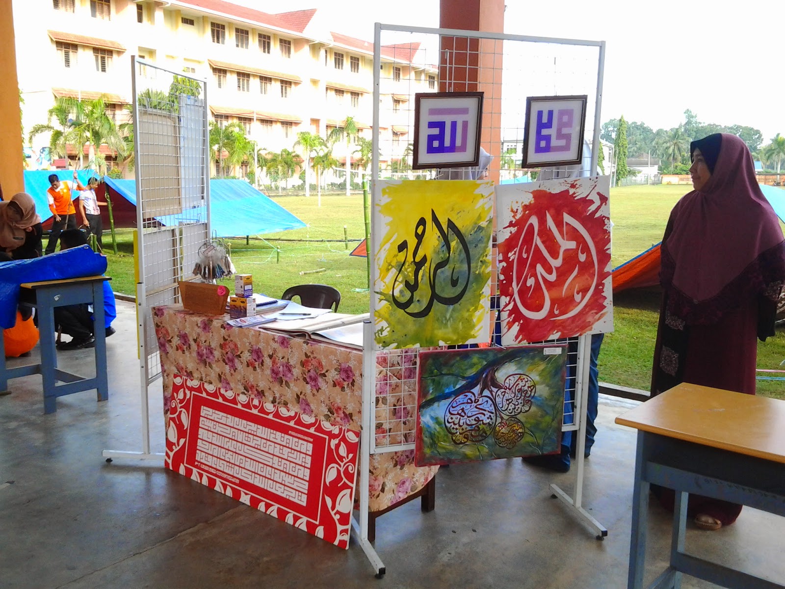 Panitia Bahasa Arab SMKBd: Gerai Pameran Persatuan Bahasa Arab Di ...