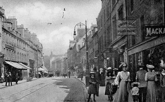 Tour Scotland: Old Photograph Perth Scotland