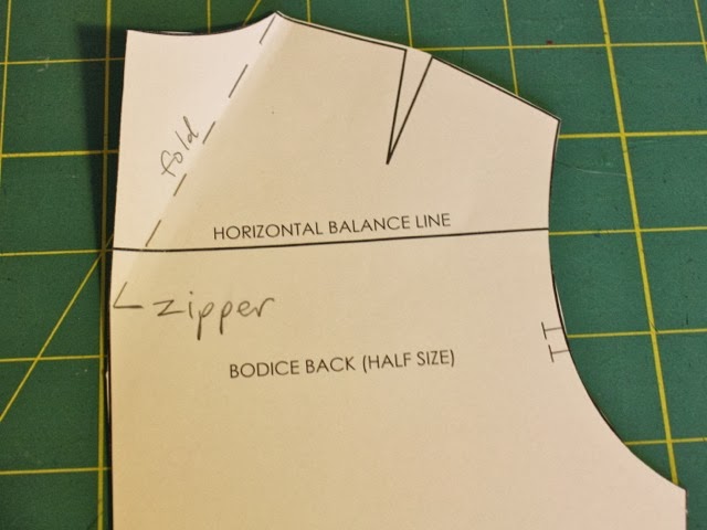 Gertie's New Blog for Better Sewing: Making a Fold-Back Dress Detail