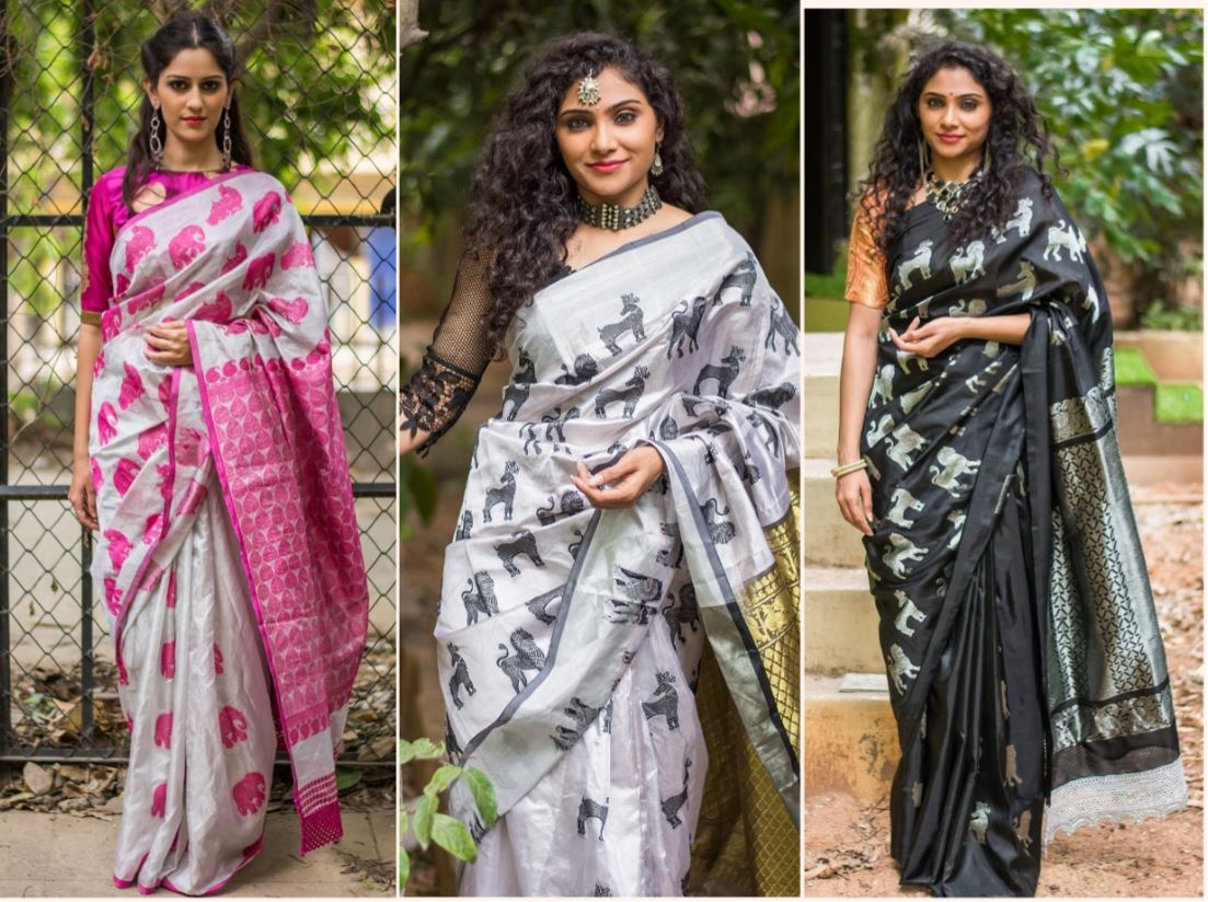 Motif Saree Trends!!