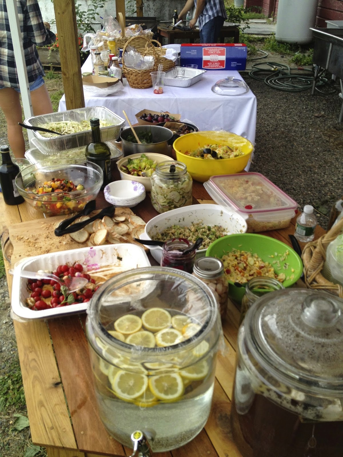 Pot Luck BBQ at Sawkill Farm