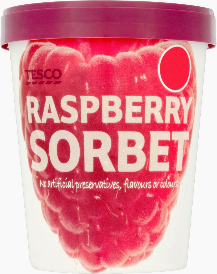 Jord's Vegan Review: Tesco: Raspberry Sorbet