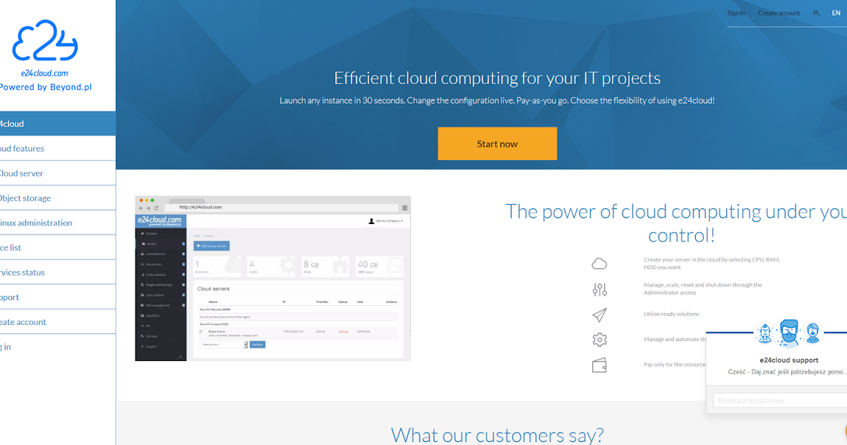 Create your own server in the cloud in 30 seconds!