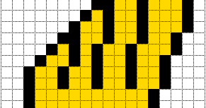 Minecraft Pixel Art Templates: Johnny Bravo