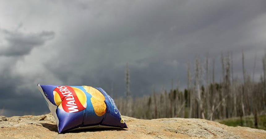 Las bolsas de chips vacías inundan los buzones del Reino Unido Las bolsas de chips vacías inundan los buzones del Reino Unido