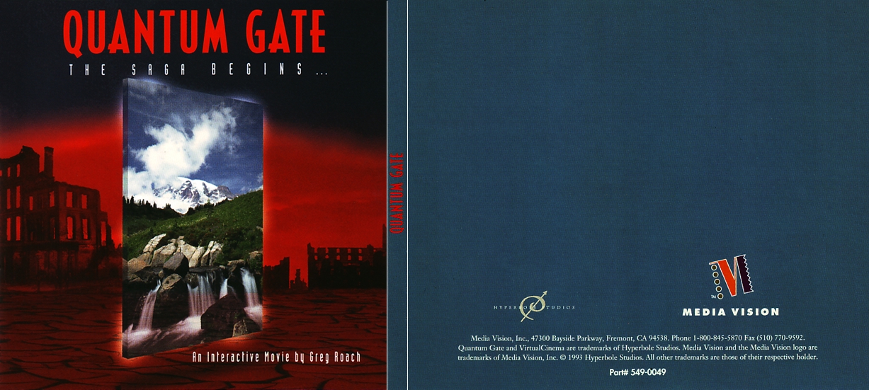 BOXSHOTS: QUANTUM GATE I: THE SAGA BEGINS...