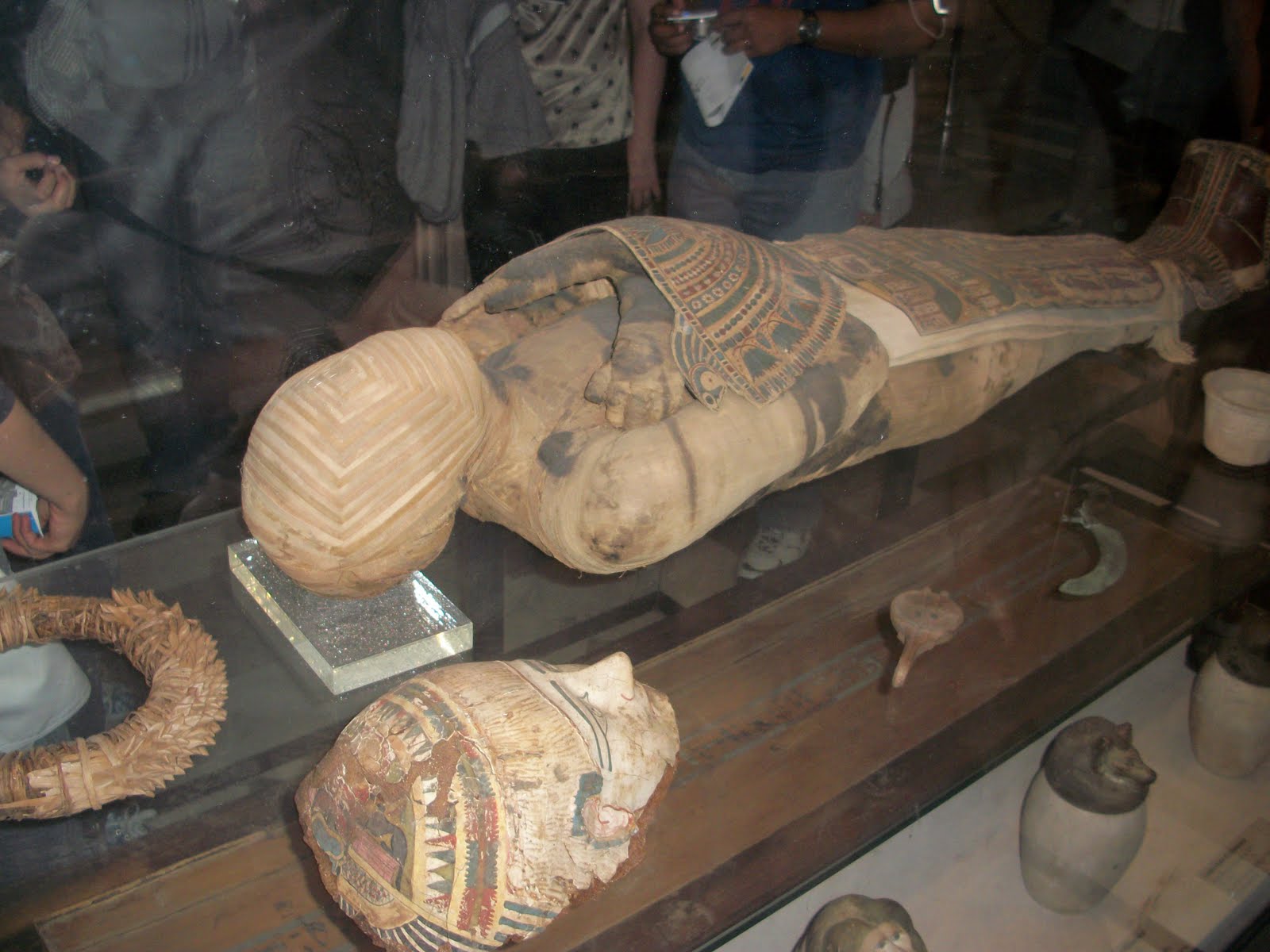 Pharaoh’s Mummy in Louvre, Paris.