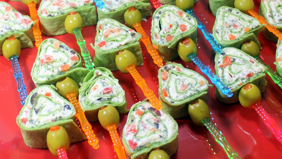 52 Ways to Cook: Holiday Christmas Trees Pinwheels Roll-Ups Appetizers