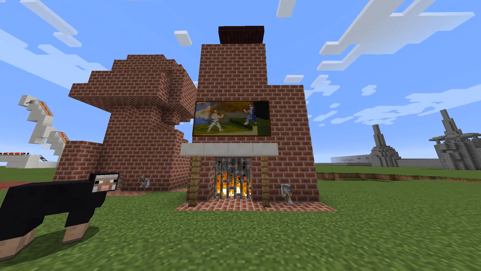 Minecraft World: Chimeneas minecraft
