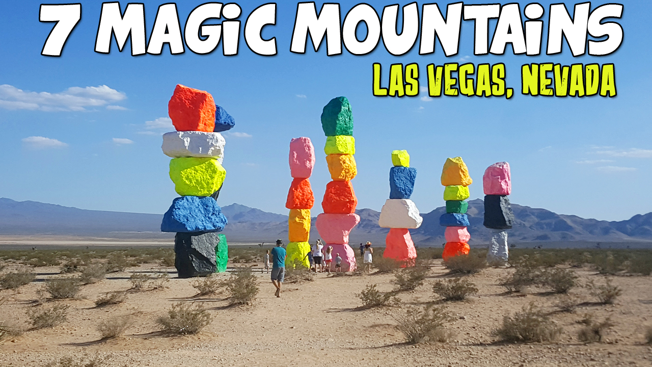 Seven Magic Mountains: Las Vegas, Nevada ~ Ground Travel