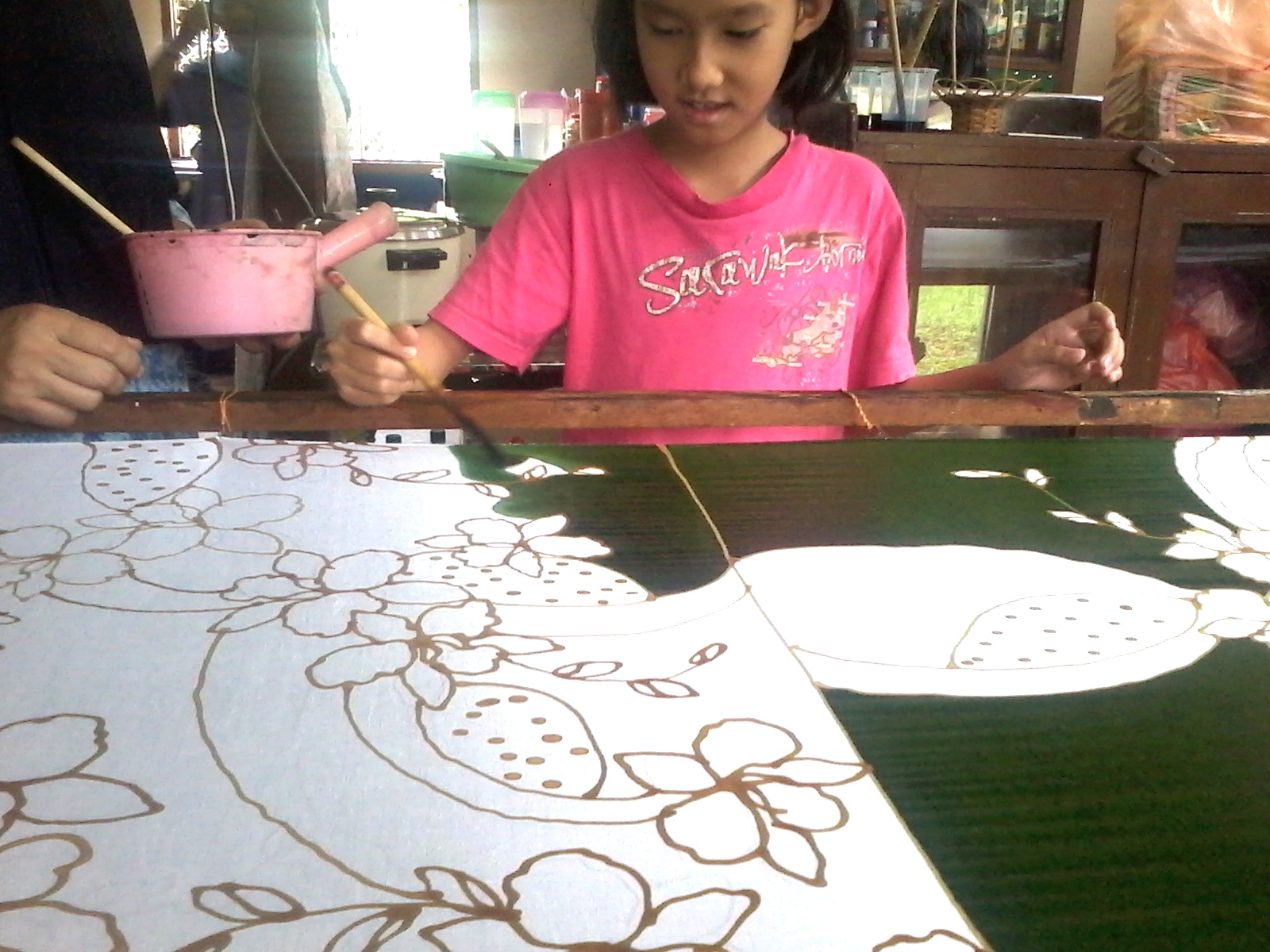 BATIK CANTING: kelas mencanting batik