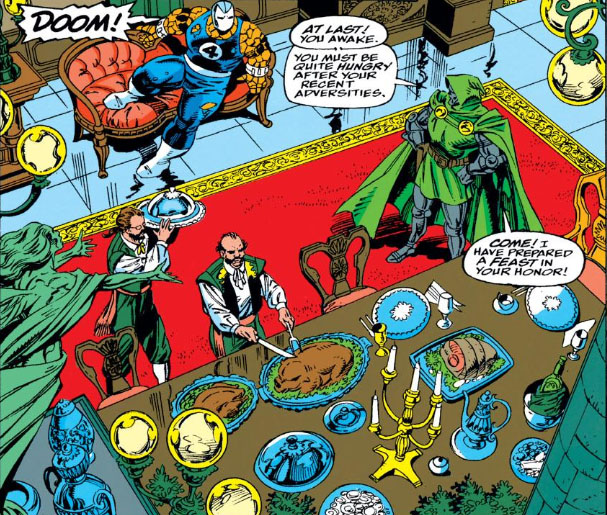 The Peerless Power of Comics!: Come Dine With Doom