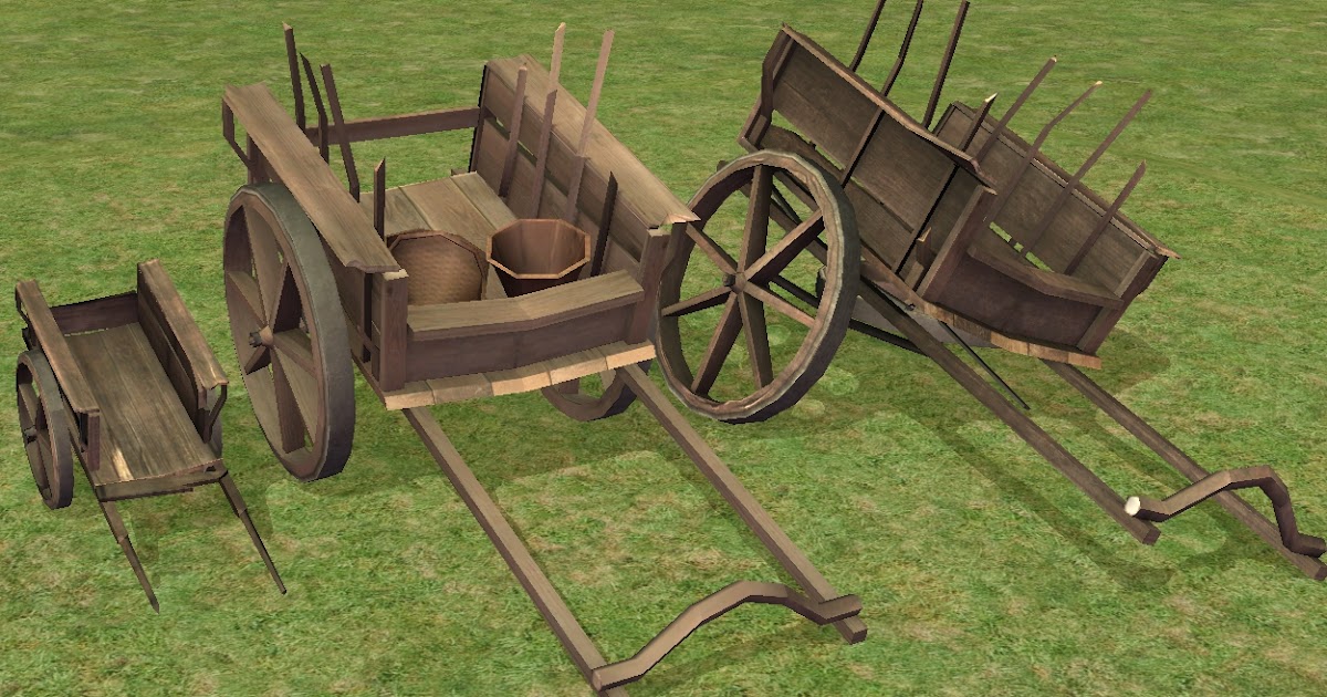 TheNinthWaveSims: The Sims 2 - TS3 World Adventures Carts for TS2