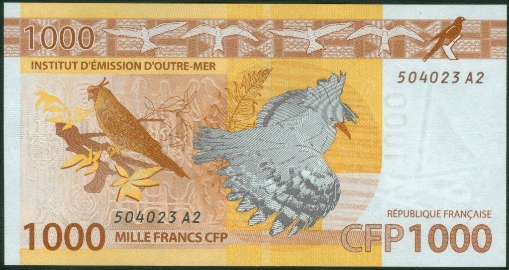 French Pacific Territories 1000 Francs 2014|World Banknotes & Coins ...